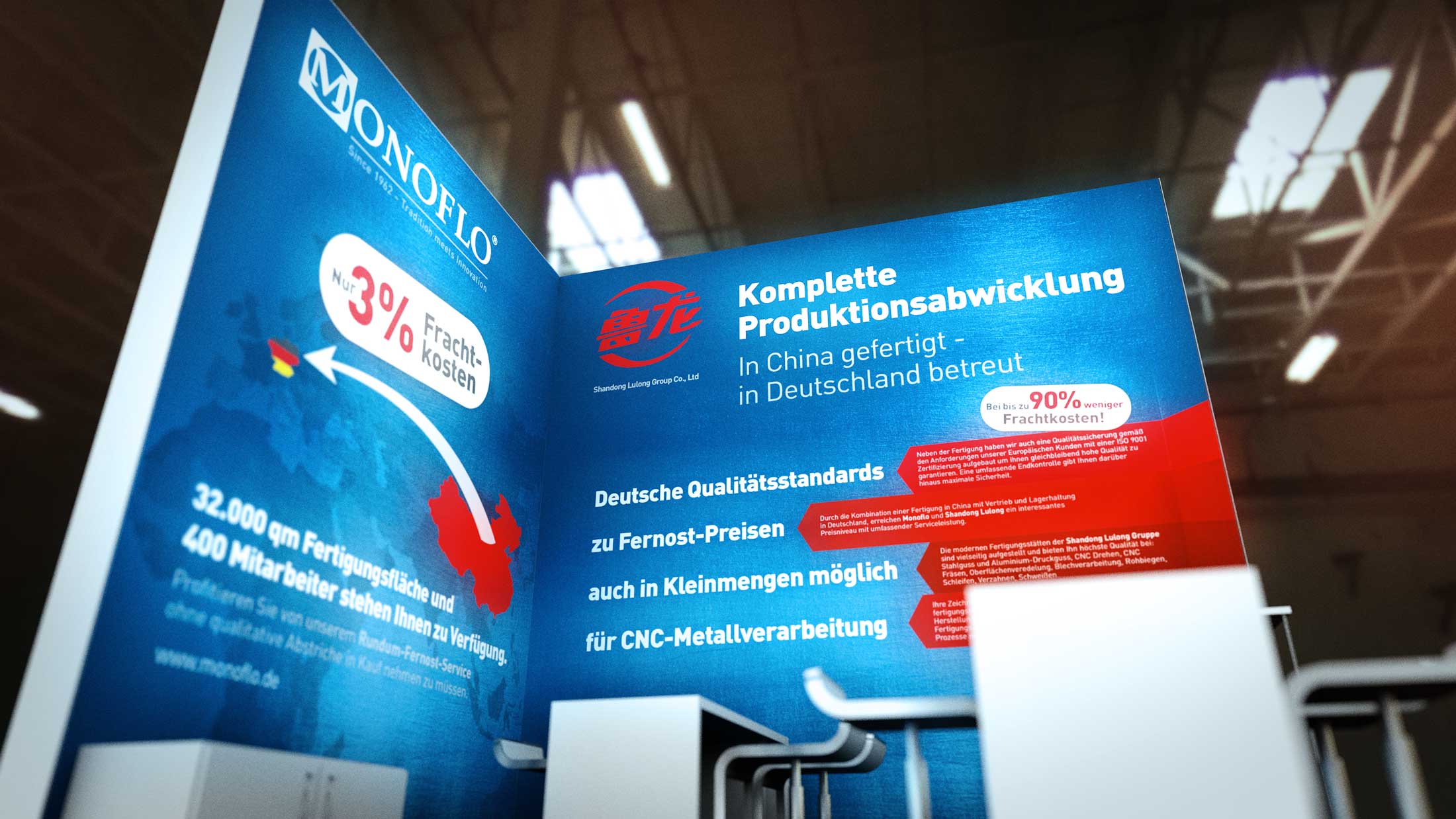 Messeauftritt für Monoflo auf der HMI Hannover